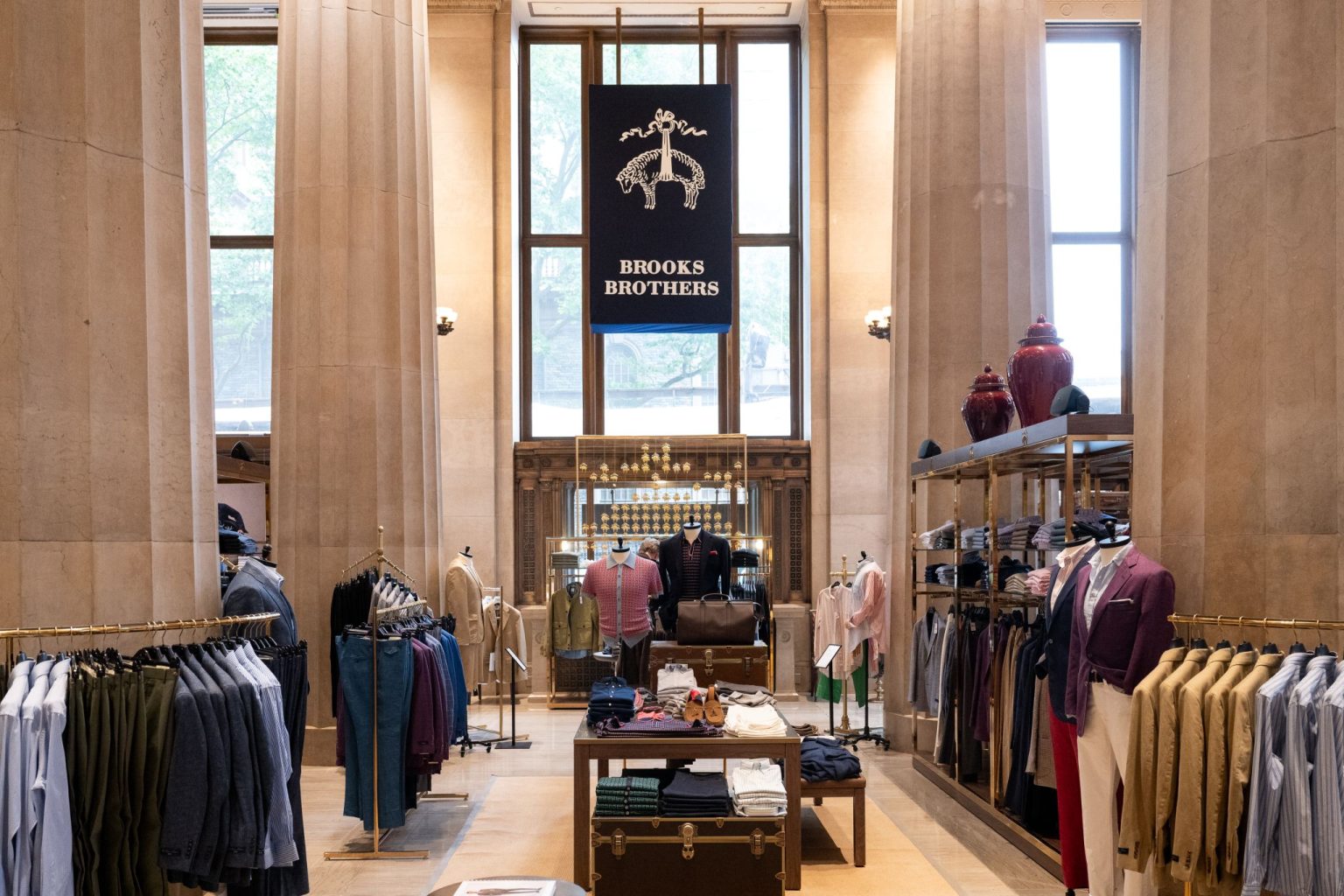 Brooks Brothers Opens In New York City - fashionabc